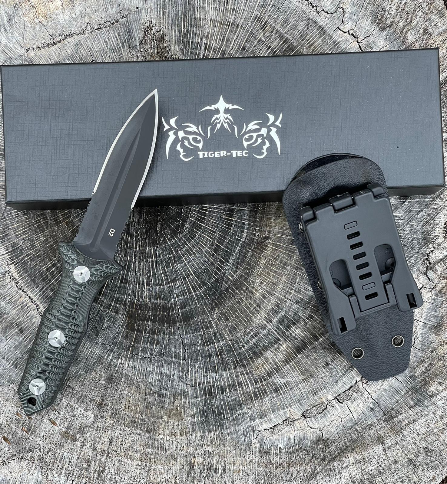 FIXED TIGER TEC TACTICAL DAGGER – tigertecknives