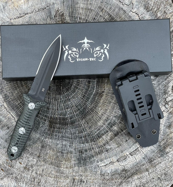 FIXED TIGER TEC TACTICAL DAGGER – tigertecknives